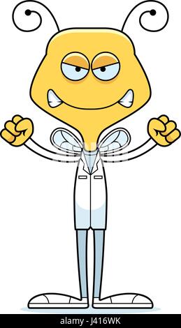 A cartoon doctor bee looking angry Stock Vector Image & Art - Alamy