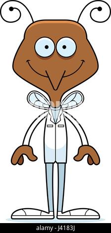 A cartoon doctor mosquito smiling Stock Vector Image & Art - Alamy