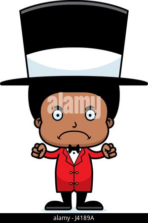 A cartoon ringmaster boy looking angry Stock Vector Image & Art - Alamy