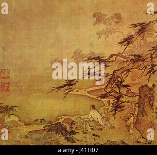 Ma Lin Painting Stock Photo - Alamy
