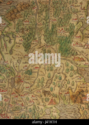 Map of Moscow (1600 Stock Photo - Alamy