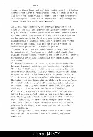 Lebenserinnerungen (Krieger) 006 Stock Photo - Alamy