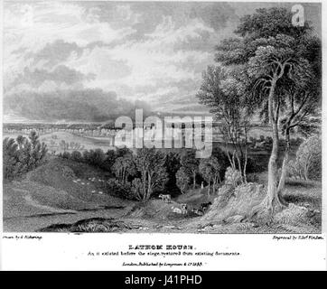 Lathom House at the time of the Civil Wars Stock Photo - Alamy