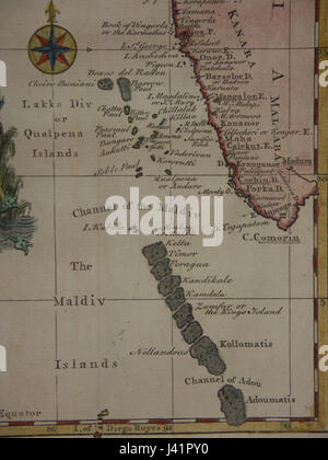 Map of Cochin Stock Photo - Alamy