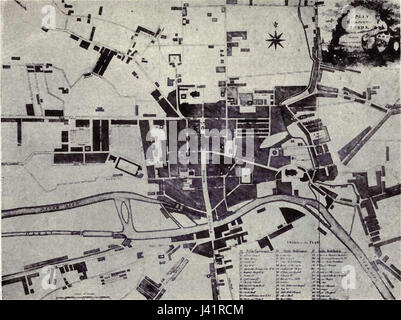 Leeds map 1806 Stock Photo - Alamy