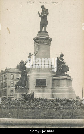 Lille - Monument Pasteur Stock Photo - Alamy