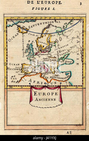 Europe geopolitical map of Europe Stock Photo - Alamy