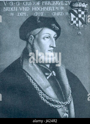 'Markgraf Christoph Koelitz 87' is a historical artwork featuring a ...