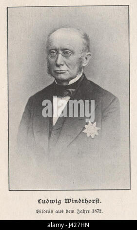 Ludwig Windthorst JS Stock Photo - Alamy