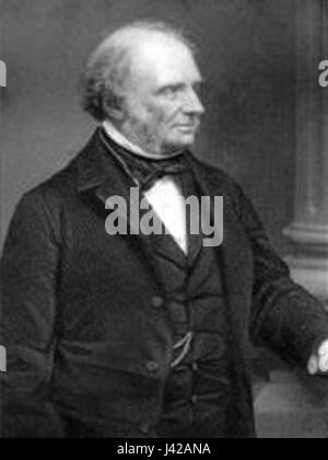 A historic photograph of Lord John Russell, a former British Prime ...