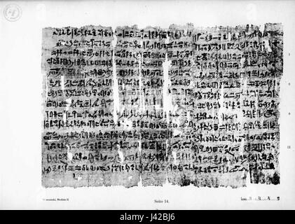 The 'London Medical Papyrus' is an ancient Egyptian medical text ...