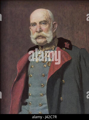 The painting of Franz Joseph in Hungarian attire from around 1855 ...