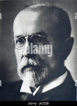 Tomas Masaryk, Czech President, in Philadelphia, USA Stock Photo - Alamy