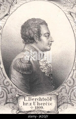 Leopold Berchtold z Uhercic 1862 Stock Photo - Alamy