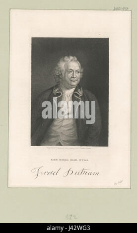 Statue of Israel Putnam, American army general during the American ...