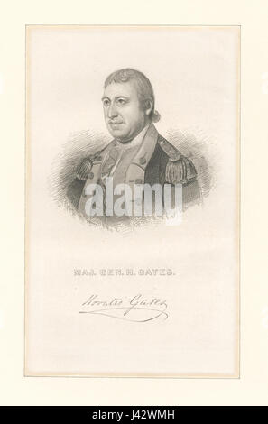 Maj. Gen. H. Gates Stock Photo - Alamy