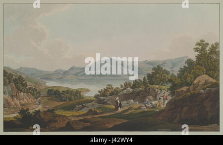 Lake of Stymphalos in Arcadia Dodwell Edward 1819 Stock Photo - Alamy