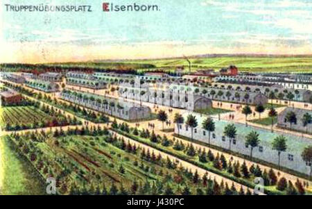 Lager Elsenborn - Gesamtansicht Stock Photo - Alamy