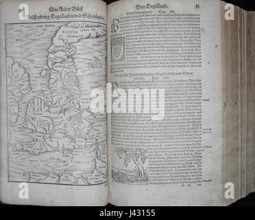 Map of the British Isles (1578 Stock Photo - Alamy