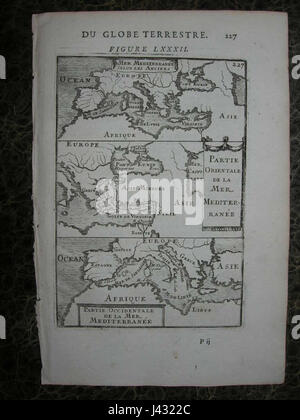 Map of the ancient eastern Mediterranean, 1683 Stock Photo - Alamy