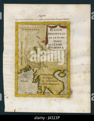 Map of Southeast Asia, 1700 Stock Photo - Alamy