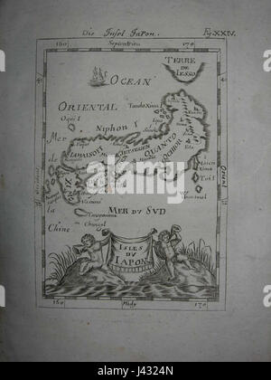 Map of Japan, 1718 Stock Photo - Alamy