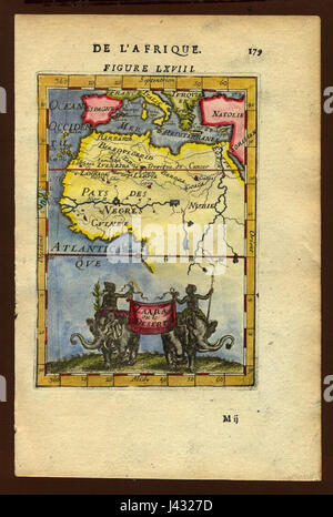 This map from 1683 represents the boundaries and geography of the ...