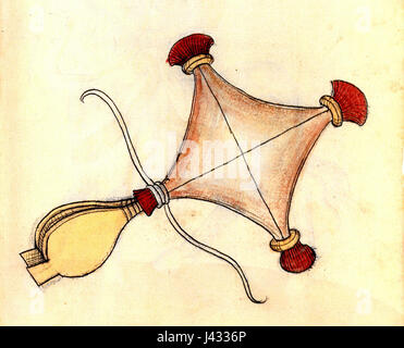 Konrad Kyeser's 'Bellifortis' is a medieval manuscript that includes ...