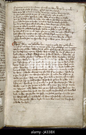 . English: British Library Manuscript Harley 913, fol 3r. Mid-14th ...