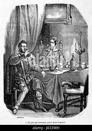 Los Monfies de las Alpujarras Illustration pag 72 Stock Photo - Alamy