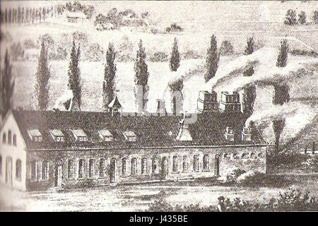 Krupp factory 1826 Stock Photo - Alamy