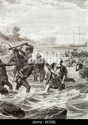 Ferdinand Magellan's death in the Philippines, 1521 Stock Photo - Alamy