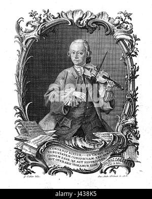 The family of Mozart, Wolfgang Amadeus Mozart playing music with father ...
