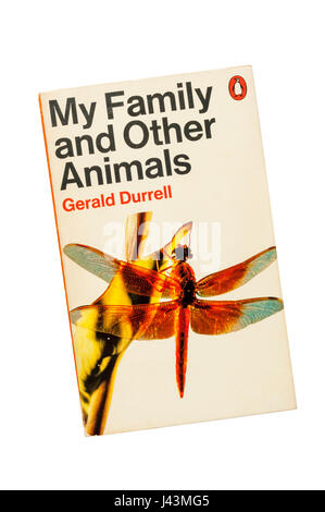 My Family and Other Animals. Gerald Durrell. Paperback. Book cover ...