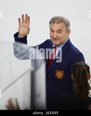 Wladislaw Alexandrowitsch Tretjak, President of the Russian Ice Hockey ...