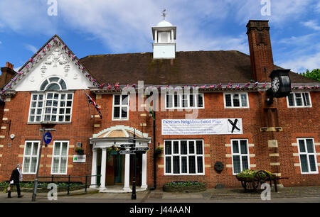 Facade of Farnham Town Council building, Farnham, Surrey, UK Stock ...