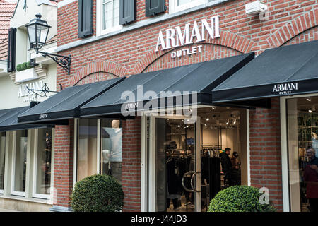 Roermond, Netherlands 07.05.2017 - Logo and shop of Ralph Lauren Store ...