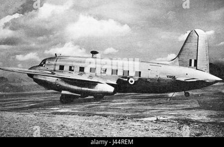 Vickers V618 Nene Viking worlds first jet powered passenger aircraft ...