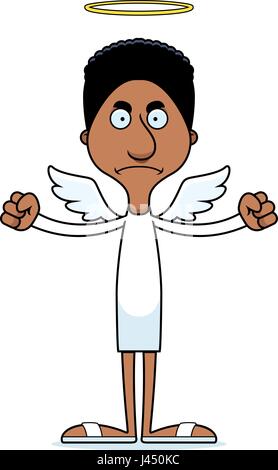 A cartoon angel man looking angry Stock Vector Image & Art - Alamy