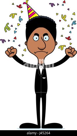 A cartoon party man looking angry Stock Vector Image & Art - Alamy