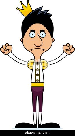 A cartoon prince man looking angry Stock Vector Image & Art - Alamy