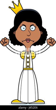A cartoon princess woman looking angry Stock Vector Image & Art - Alamy