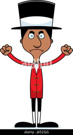 A cartoon ringmaster man looking angry Stock Vector Image & Art - Alamy