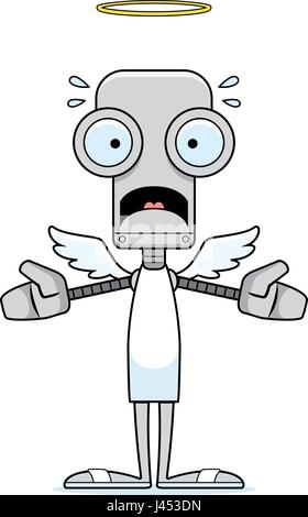 A cartoon angel looking scared Stock Vector Image & Art - Alamy