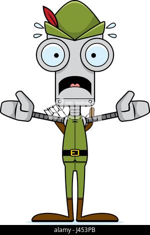 A cartoon Robin Hood looking scared Stock Vector Image & Art - Alamy