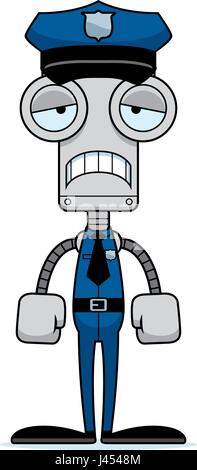 A cartoon police officer looking sad Stock Vector Image & Art - Alamy