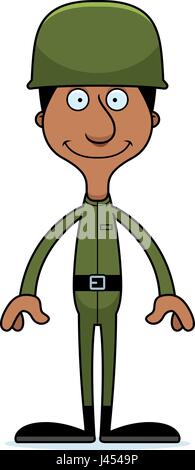 A cartoon soldier man smiling Stock Vector Image & Art - Alamy