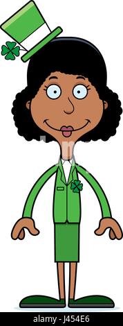 A cartoon Irish woman smiling Stock Vector Image & Art - Alamy