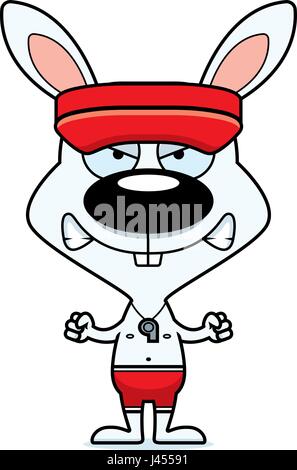 A cartoon lifeguard bunny looking angry Stock Vector Image & Art - Alamy