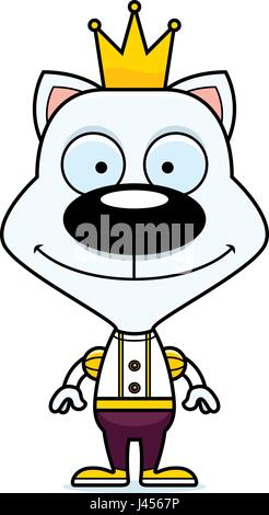 A cartoon prince kitten smiling Stock Vector Image & Art - Alamy